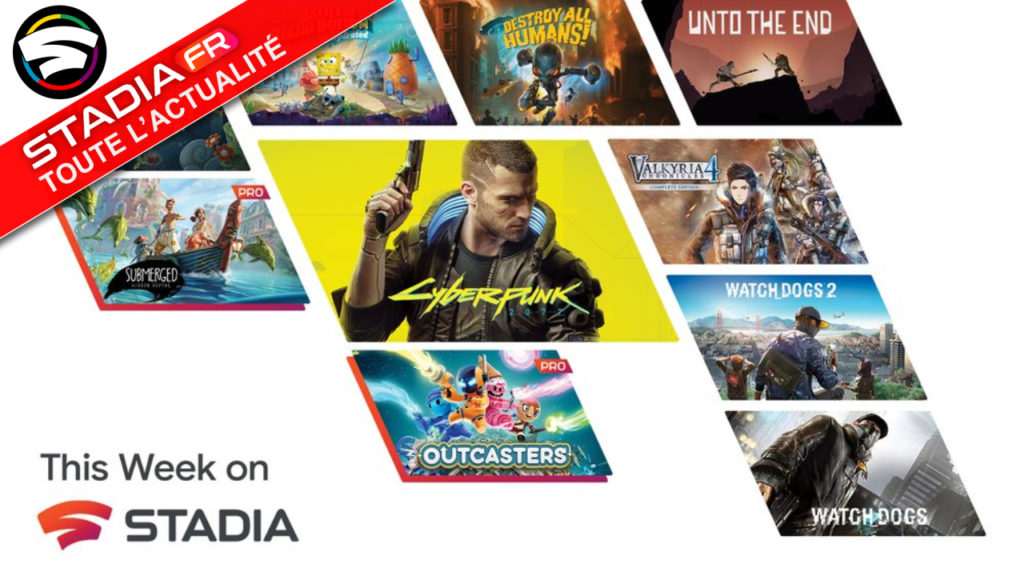 Cette semaine chez Stadia : Cyberpunk, Outcasters, plein de nouveaux ...